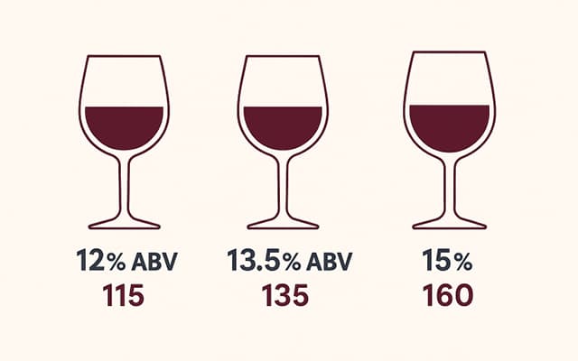 Red Wine Calories: Serving Sizes, ABV, and What They Really Mean ...